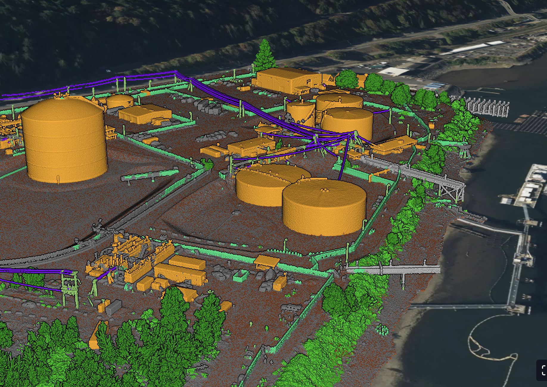 LiDAR Mapping Along the Willamette River | Inspired Flight Technologies